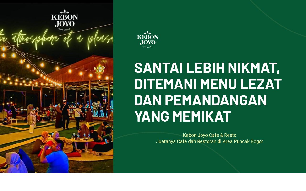 Kebon Joyo Cafe & Resto